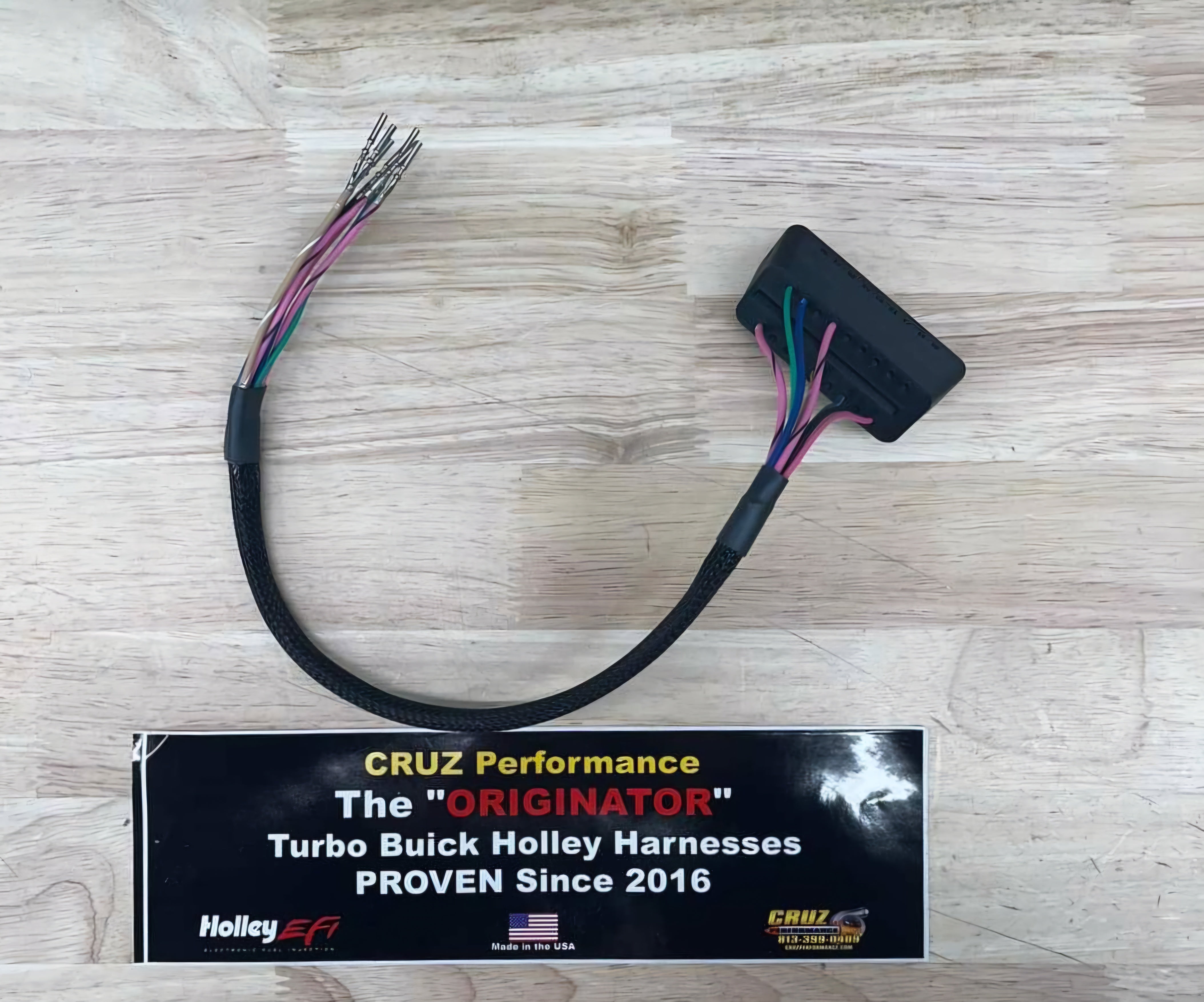 CRUZ Performance Plug in Dash Connector For Holley 12.3 & 6.8 Dash