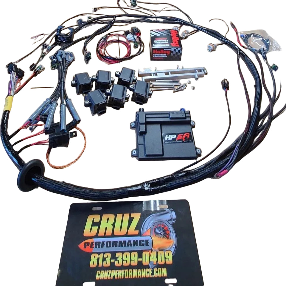 CRUZ Performance Turbo Buick Holley Engine Harness